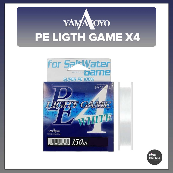 Плетеный шнур для рыбалки YAMATOYO, 150 м купить c доставкой на OZON по низкой цене (1818693609)