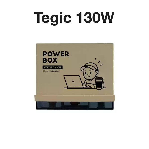 Зарядная станция для мобильных устройств WOAP Tegic Charger, 130 Вт, Power Delivery купить c ...