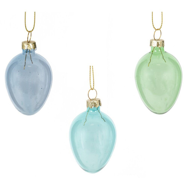 Изделие декоративное Яйцо пасхальное, набор из 6-ти шт, D 4 см, 13х16х4 ...