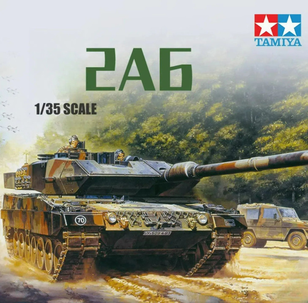 Tamiya 35271 1/35 Leopard 2 A6 сборная модель танка купить на OZON по ...