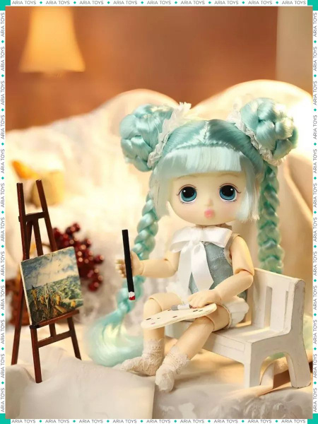 Шарнирная кукла с длинными волосами Коллекционная Аниме Amy БЖД Mi2 DDUNG, 20 см купить на OZON ...