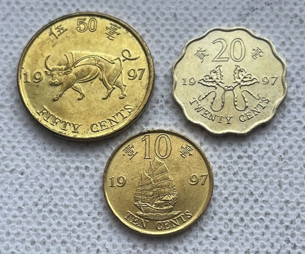 Гонконг набор 10, 20, 50 центов 1997 года UNC купить на OZON по низкой цене (1873594694)