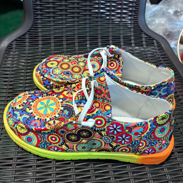 Мокасины Женский MOOCIE аквамариновый, размер 39 Шнурки Лето Квадратный нос, Низкая модель ...