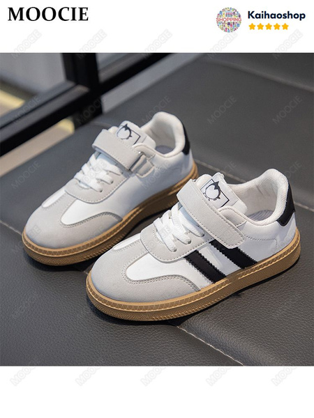 Кроссовки Девочки, Мальчики MOOCIE Искусственная кожа, Искусственные материалы Альпинизм, Бег ...