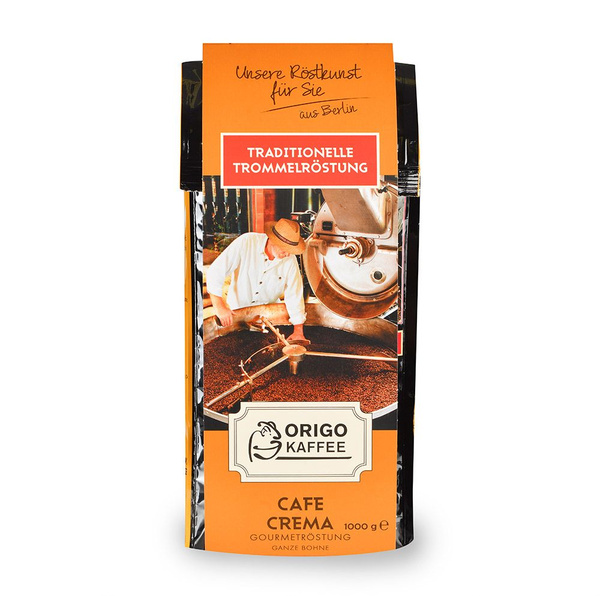 Кофе в зернах ORIGO Cafe Crema 1 кг Германия купить на OZON по низкой ...