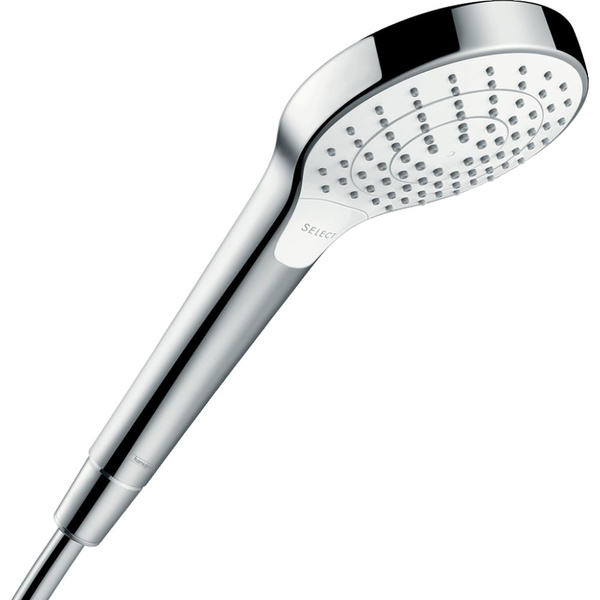 Ручной душ hansgrohe Croma Select S 110 3jet Vario 26802400, белый/хром ...