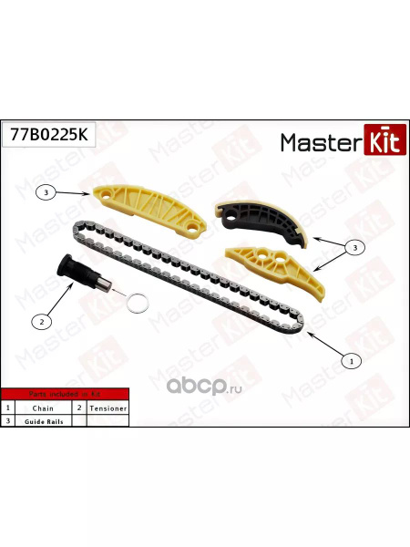 Комплект цепи промежуточного вала VAG CJBE, CNCD, CNCE купить на OZON ...