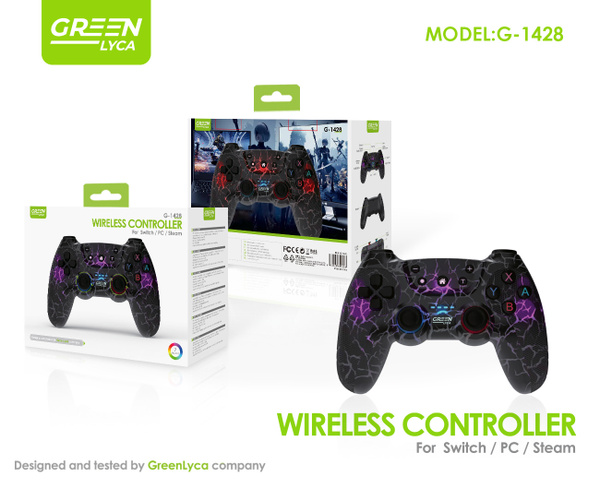 Greenlyca Геймпад G-1428, Bluetooth, черный купить на OZON по низкой ...