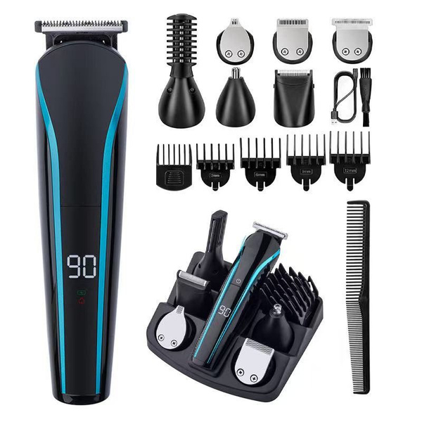 Manecode Триммер для бороды и усов BEARD TRIMMER, кол-во насадок 4 ...