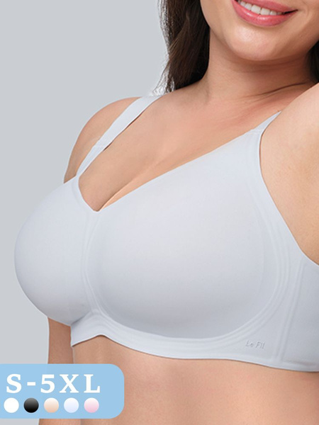 Бюстгальтер Женский мягкая чашка на каркасе, размер 95C, 95D васильковый Нейлон, Поролон ...