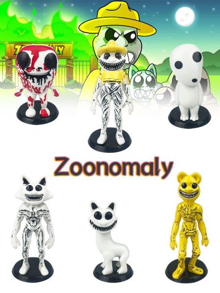 аниме фигурки zoonomaly Zoo Anomaly 6 шт. купить на OZON по низкой цене ...