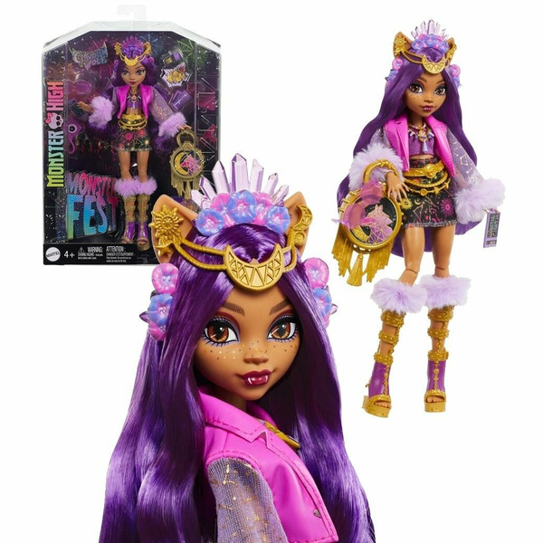 Кукла Monster High Clawdeen Wolf Monster Fest G3 HXH80 купить на OZON ...