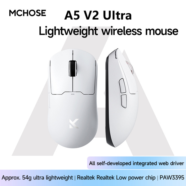 Игровая мышь беспроводная MCHOSE беспроводная Трехрежимное соединение беспроводная A5 PRO/A5 ...