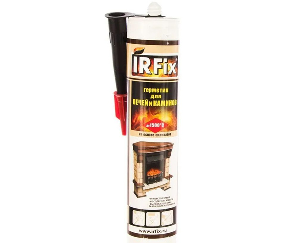 Герметик для печей и каминов IRFIX +1500 High Temperature Sealant черный 310 мл купить на OZON ...