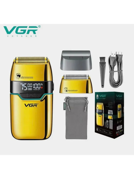 Профессиональная электробритва-шейвер для сухого и влажного бритья VGR V-350 купить на OZON по ...