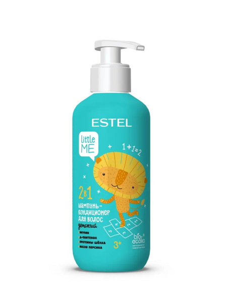ESTEL PROFESSIONAL Детский шампунь-кондиционер LITTLE ME для волос 2 в 1, 300 мл купить на OZON ...