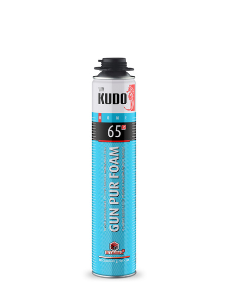 KUDO HOME 65 пена монтажная, профессиональная, всесезонная, 1000 мл купить на OZON по низкой ...