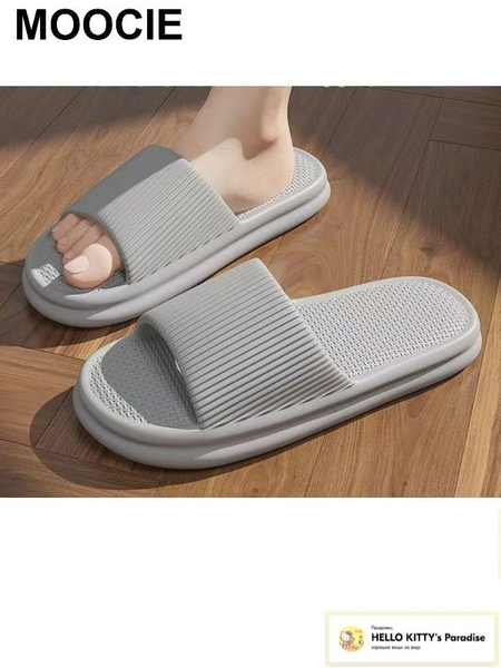 Шлепанцы Женский, Мужской MOOCIE, размер 40, 41 EVA Легкая модель, Однослойная подошва Без ...