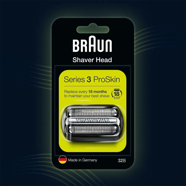 Сетка и режущий блок Braun 32B для электробритв Braun Series 3 ProSkin купить на OZON по низкой ...
