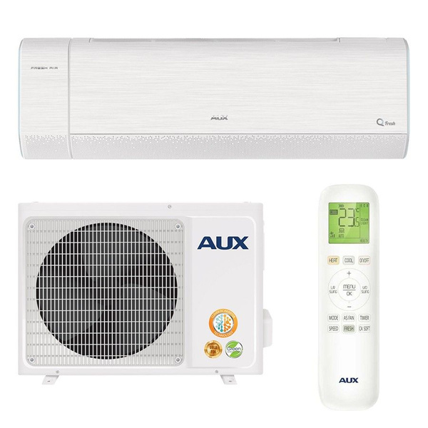 Cплит-система AUX Q Fresh Inverter ASW(AS)-H09A4/QF-R2DI Wi-Fi купить c доставкой на OZON по ...