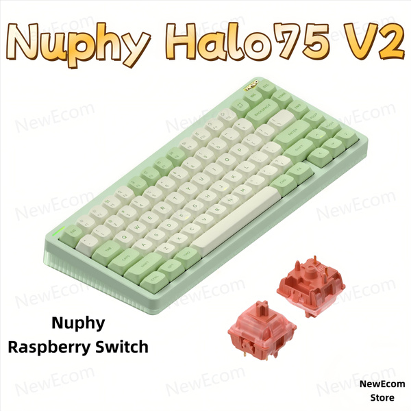 NuPhy Клавиатура беспроводная Halo75 V2 Raspberry Switch, (Nuphy ...