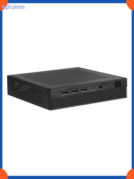 TX06 Desktop Mini ITX Case Game Компьютерное шасси HTPC совместим с ультратонкой материнской ...