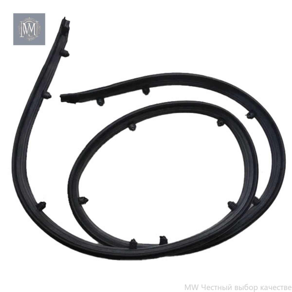 Резиновая уплотнительная лента на передний бампер, капот, 2011-2015 гг ...