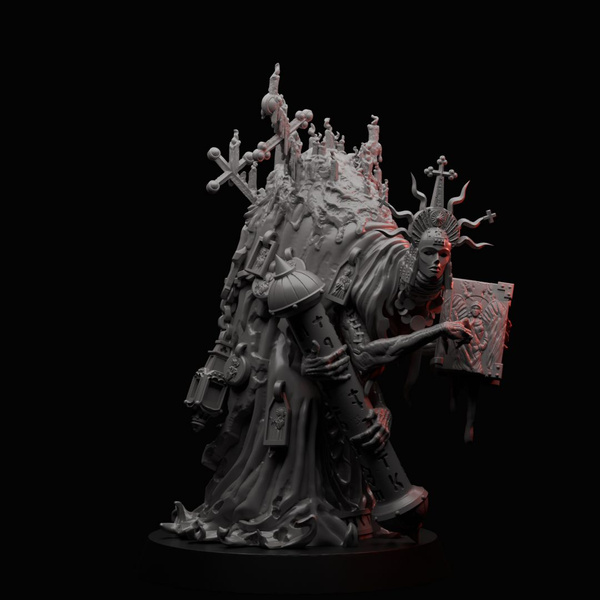 Миниатюра Trench Crusade - Хранитель священных писаний (Scripture ...