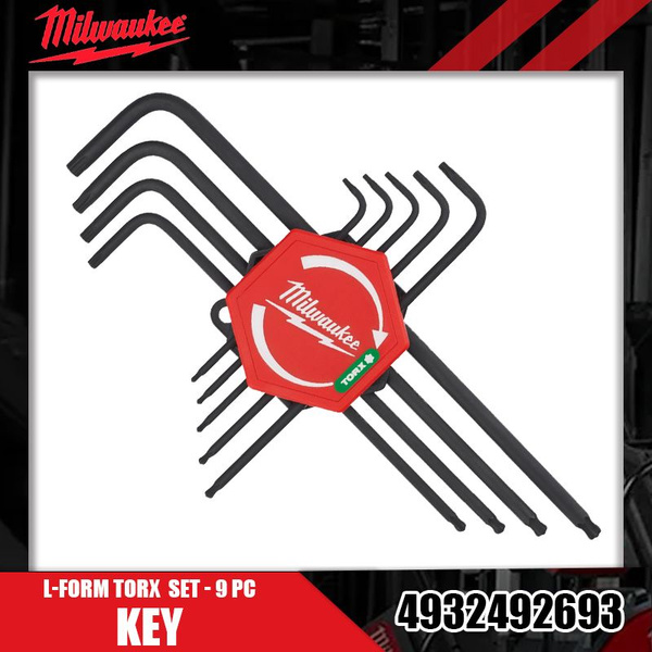 Milwaukee 4932492693 Набор ключей L-Form Torx - 9 шт. купить на OZON по ...