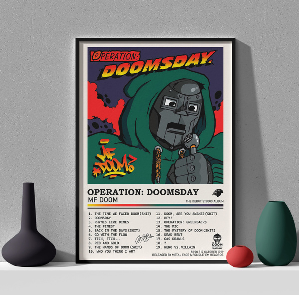 Характеристики PostersClub Постер MF DOOM - "Operation: Doomsday" 30 см x 40 см подробное ...
