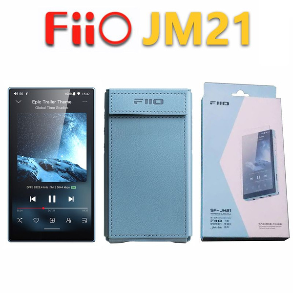 Fiio MP3-плеер JM21+Leather Case, черный матовый купить на OZON по ...