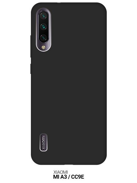 Чехол Soft Touch для Xiaomi Mi A3 / CC9e черный купить на OZON по ...