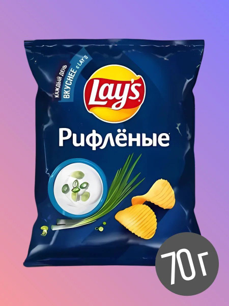 Чипсы Lay's со вкусом Сметана и лук, 70 г купить на OZON по низкой цене (2035000008)