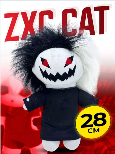 ZXC CAT кот мягкая игрушка 28 см купить на OZON по низкой цене (1582580341)