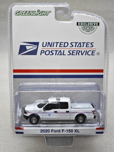 Машинка GreenLight 1/64 2020 Ford F-150 XL - United States Postal ...