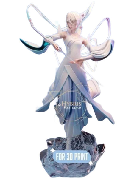 Коллекционная фигурка Bleach - Rukia Kuchiki ver.1 под покрас 22 см ...