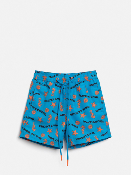 Шорты для плавания Мальчики Acoola Текстиль разноцветный, размер 122, 128 Китай Пляжный ...