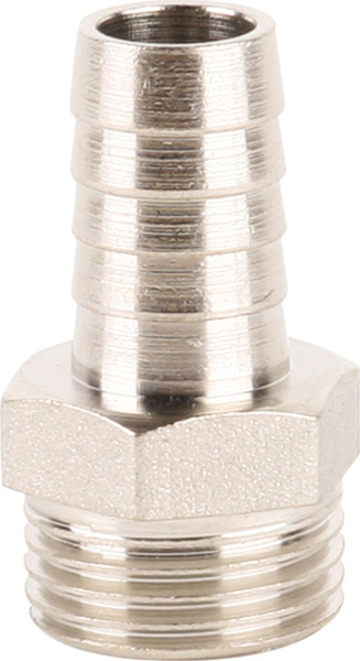 Штуцер для садового шланга MasterProf / МастерПроф с наружной резьбой, латунный, 1/2", 18мм ...