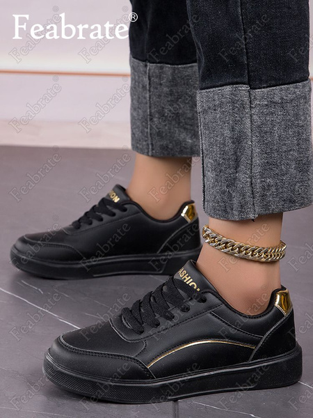 Кеды Женский Feabrate Искусственная кожа Бег, размер 39 R (средняя) На любой сезон Шнурки купить ...