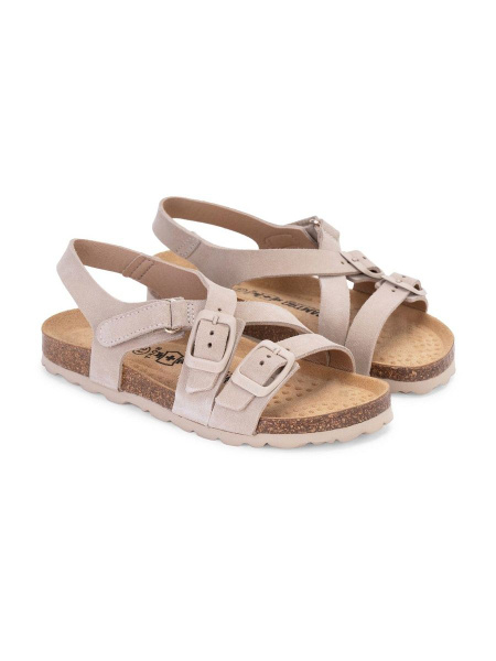 Сандалии Девочки Ortmann, размер 34 Замша натуральная Лето Германия Пряжка купить c доставкой на ...