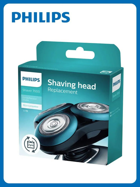 Бритвенный блок Philips SH70 Gentle Precision Blades для бритв Philips ...