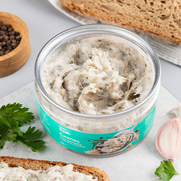 Сало перетёртое смалец с солью и специями 180 г, Ozon fresh купить на OZON по низкой цене ...