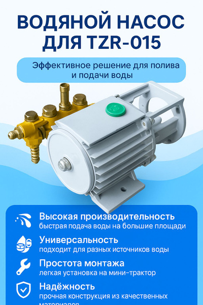 Водяной насос для TZR-015 купить на OZON по низкой цене (2438180291)
