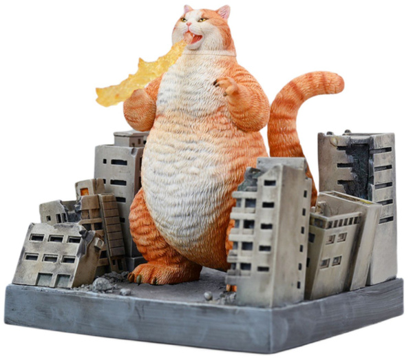HiPlay JXK Коллекционная фигурка кошки: Meowzilla Base, Экспертно ...