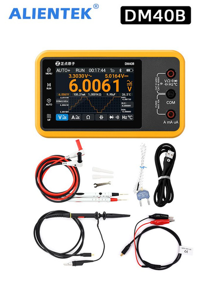 ALIENTEK Мультиметр Осциллограф, генератор сигналов и 3-в-1 DM40B с ...