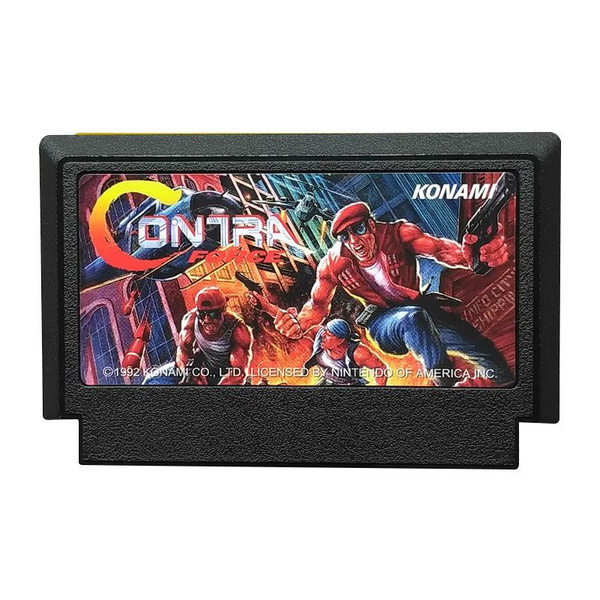 Contra Force - Игра 8-битный картридж Famicom - игровой картридж NES (8 ...
