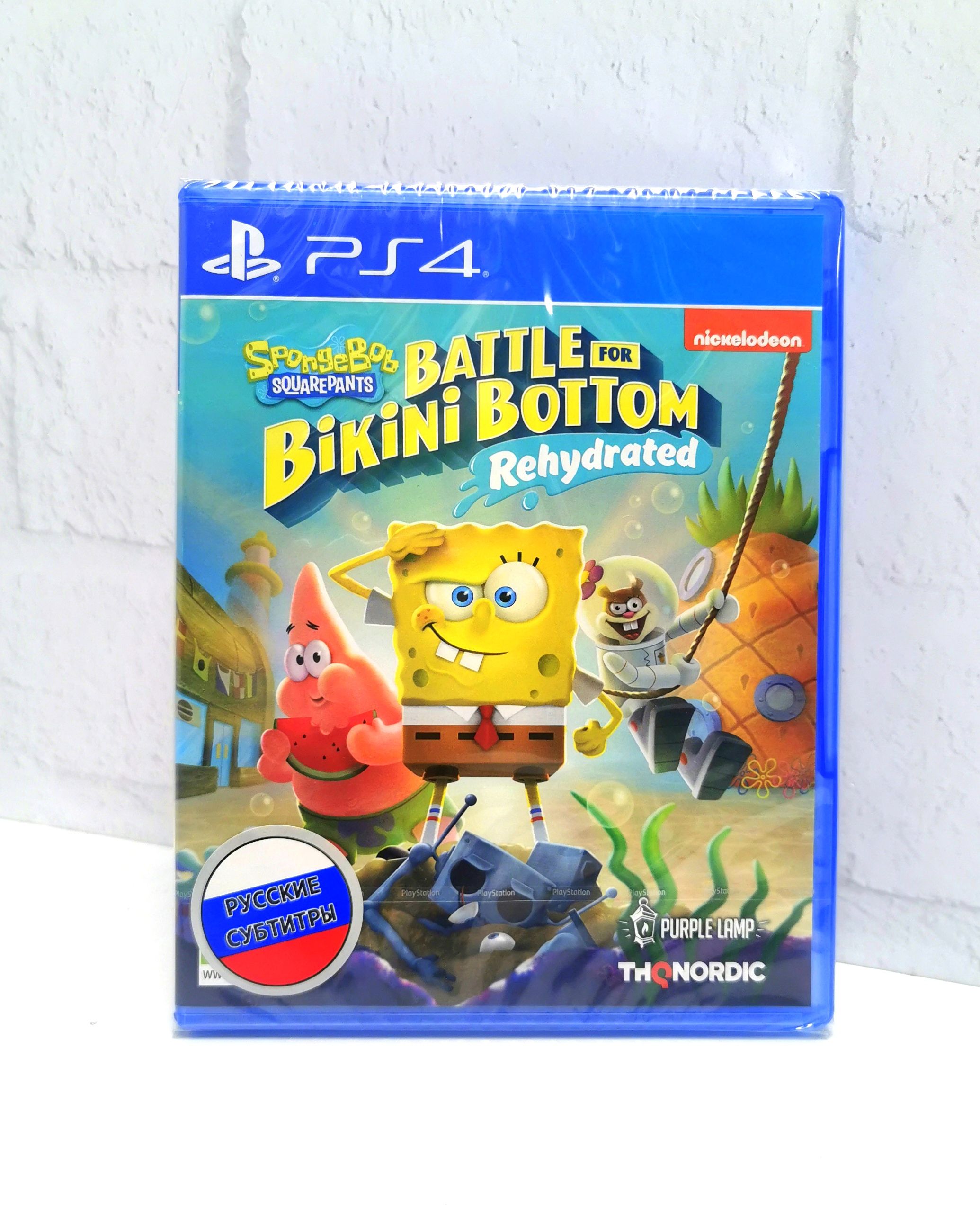 SpongeBob SquarePants Battle Bikini Bottom Rehydrated PS4 PS5 OZON 994759743