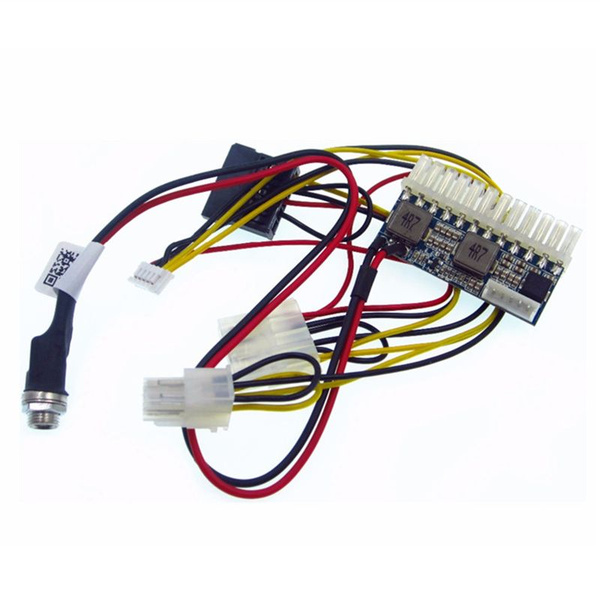 1шт DC-ATX-160W 160 Вт высокой мощности DC 12V 24-контактный блок ...
