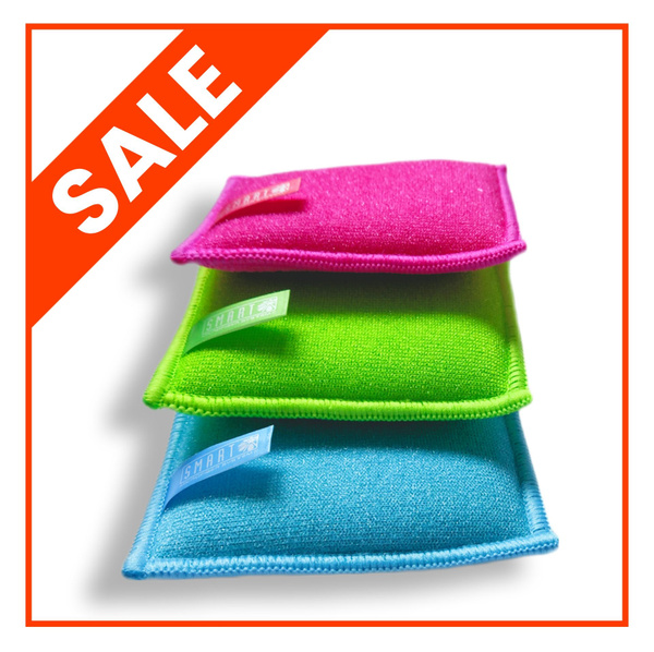 Губка Smart Microfiber System, 1 уп, Микрофибра купить c доставкой на ...