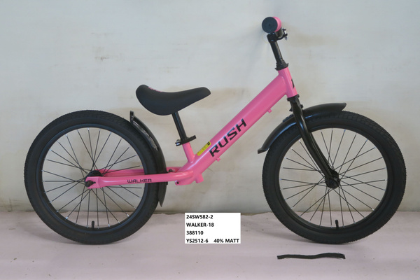 Беговел 18" RUSH HOUR WALKER рост 115-130 см розовый. Детский транспорт ...